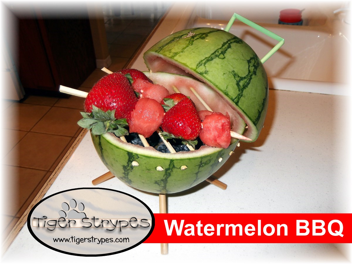 Create a Watermelon BBQ For Your Party! #TigerStrypesBlog
