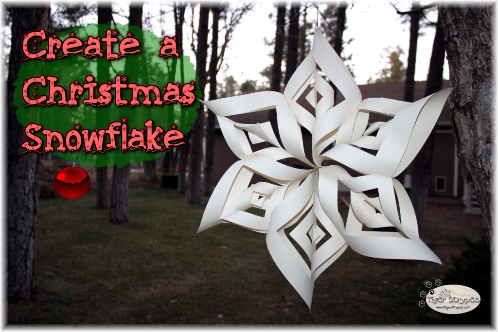 Create a Christmas Snowflake - TigerStrypes Blog