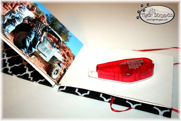 Create a Photo Book Craft #DIY #Memories #TigerStrypesBlog
