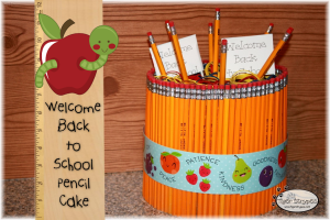 Have Some Fun With a Back to School Cake #TigerStrypesBlog