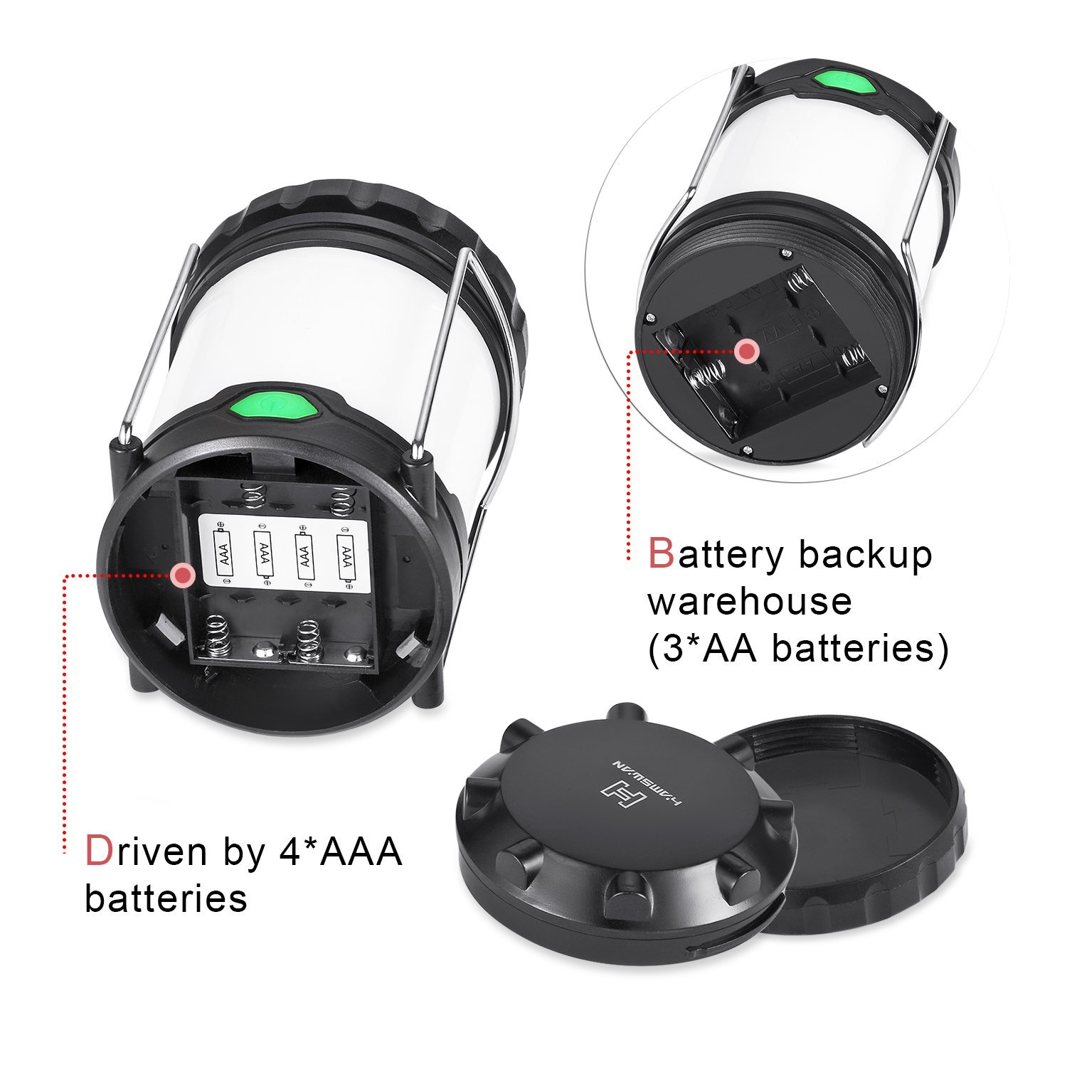 HAMSWAN HB-09 Portable Camping Lantern Review #TigerStrypesBlog