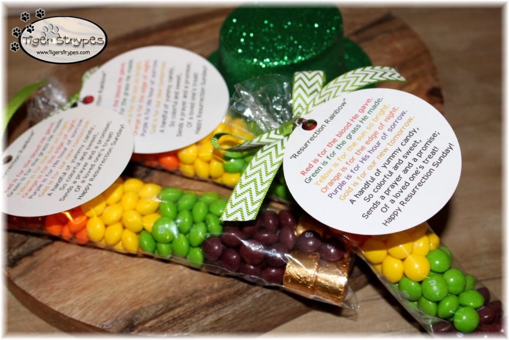 Sweet Rainbow Treats for St. Patrick's Day or Easter #TigerStrypesBlog