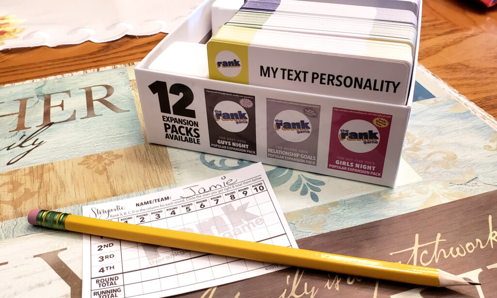 Have Some Family Fun with The Rank Game! #TigerStrypesBlog