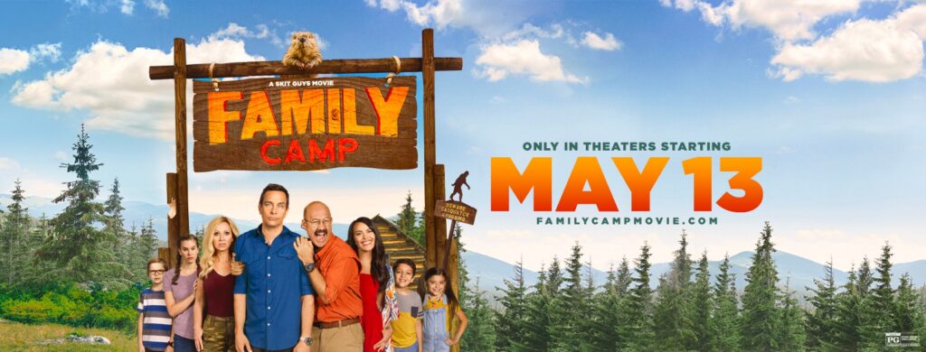 Family Camp - Skit Guys Movie Review #TigerStrypesBlog