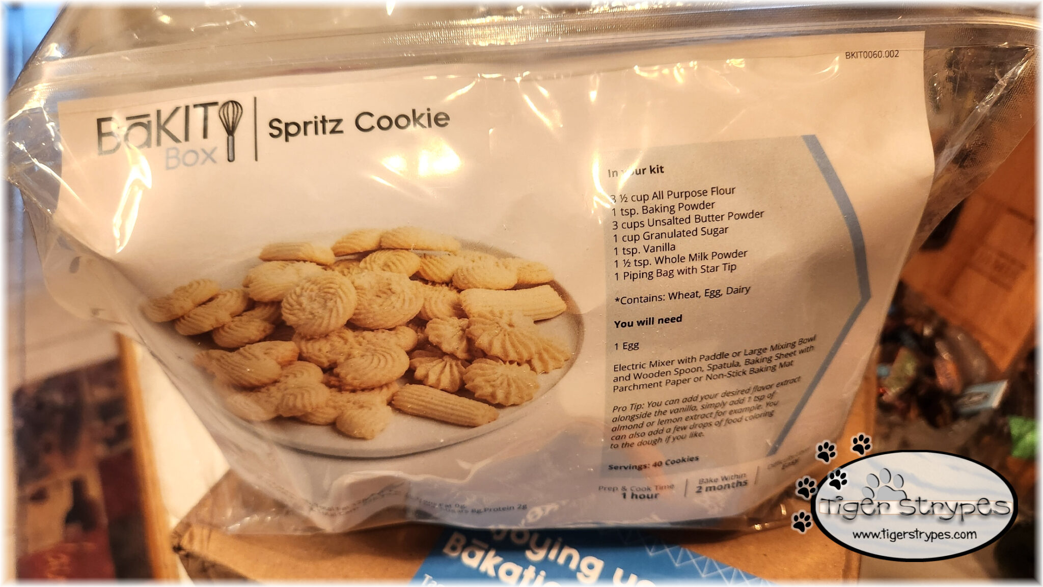 "Bake It" Fun with BaKIT Box #TigerStrypesBlog